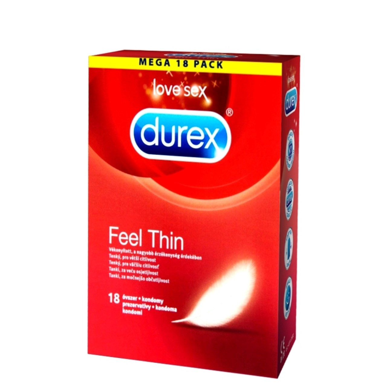 DUREX FEEL THIN MEGA PACK 18 KOMADA | Apotekaonline.rs