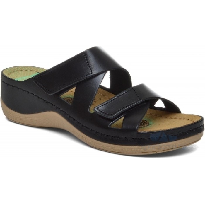 LEON ŽENSKE PAPUČE 906 CRNE | Apotekaonline.rs