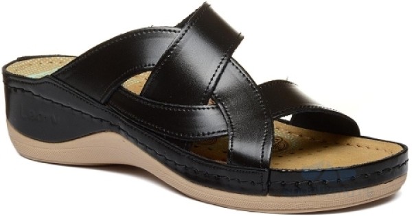 LEON ŽENSKE PAPUČE 910 CRNE | Apotekaonline.rs