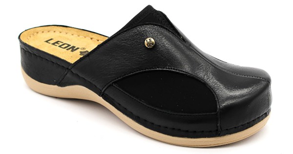 LEON ŽENSKE PAPUČE 912 CRNE | Apotekaonline.rs