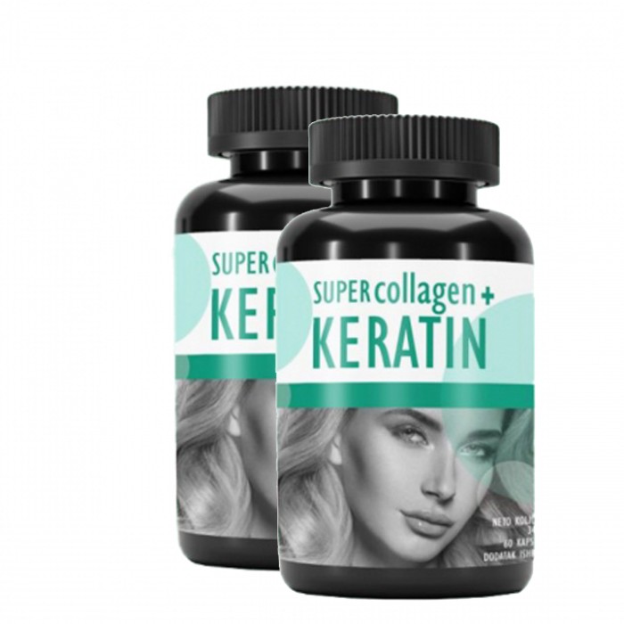 SUPER COLLAGEN + KERATIN CAPSULES DUO PACK | Pharmacy Online