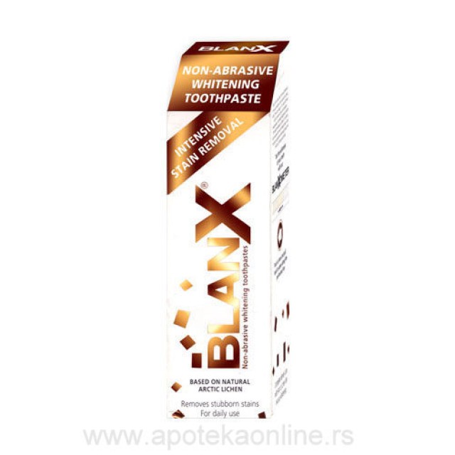 BLANX INTENSIVE STAIN REMOVAL PASTA ZA ZUBE | Apotekaonline.rs