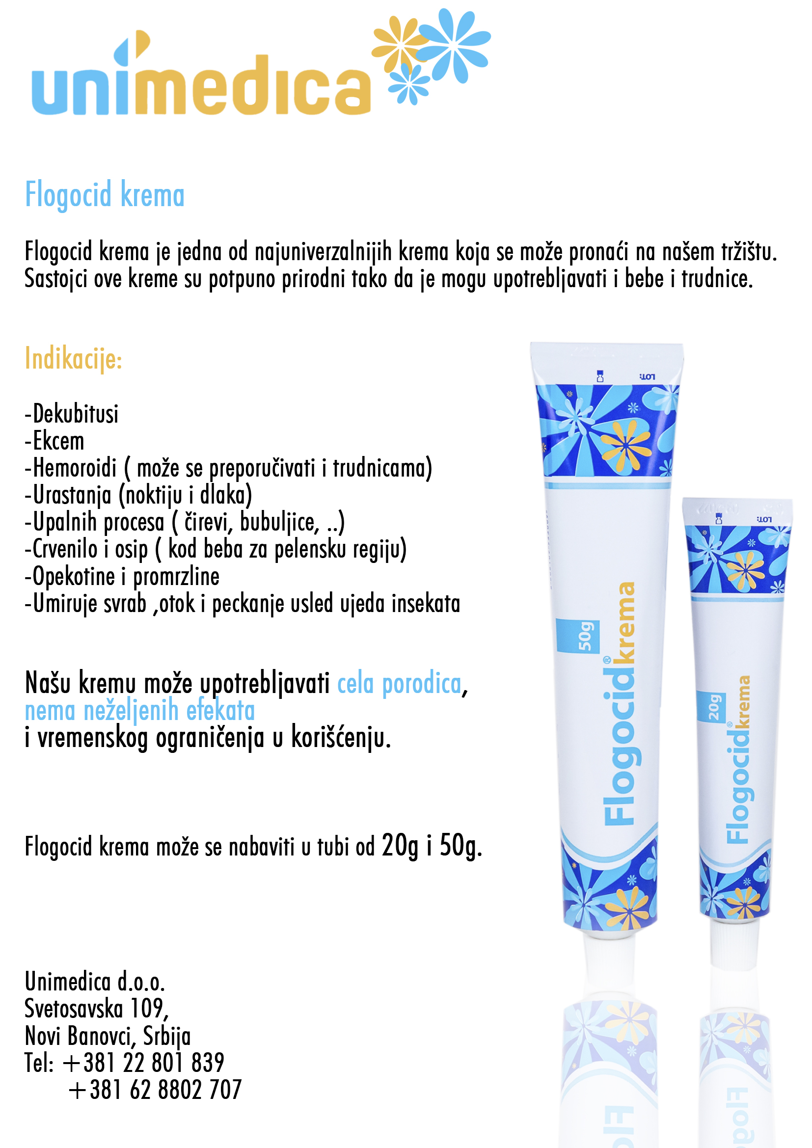 Flogocid krema 20g i 50g | Apotekaonline.rs