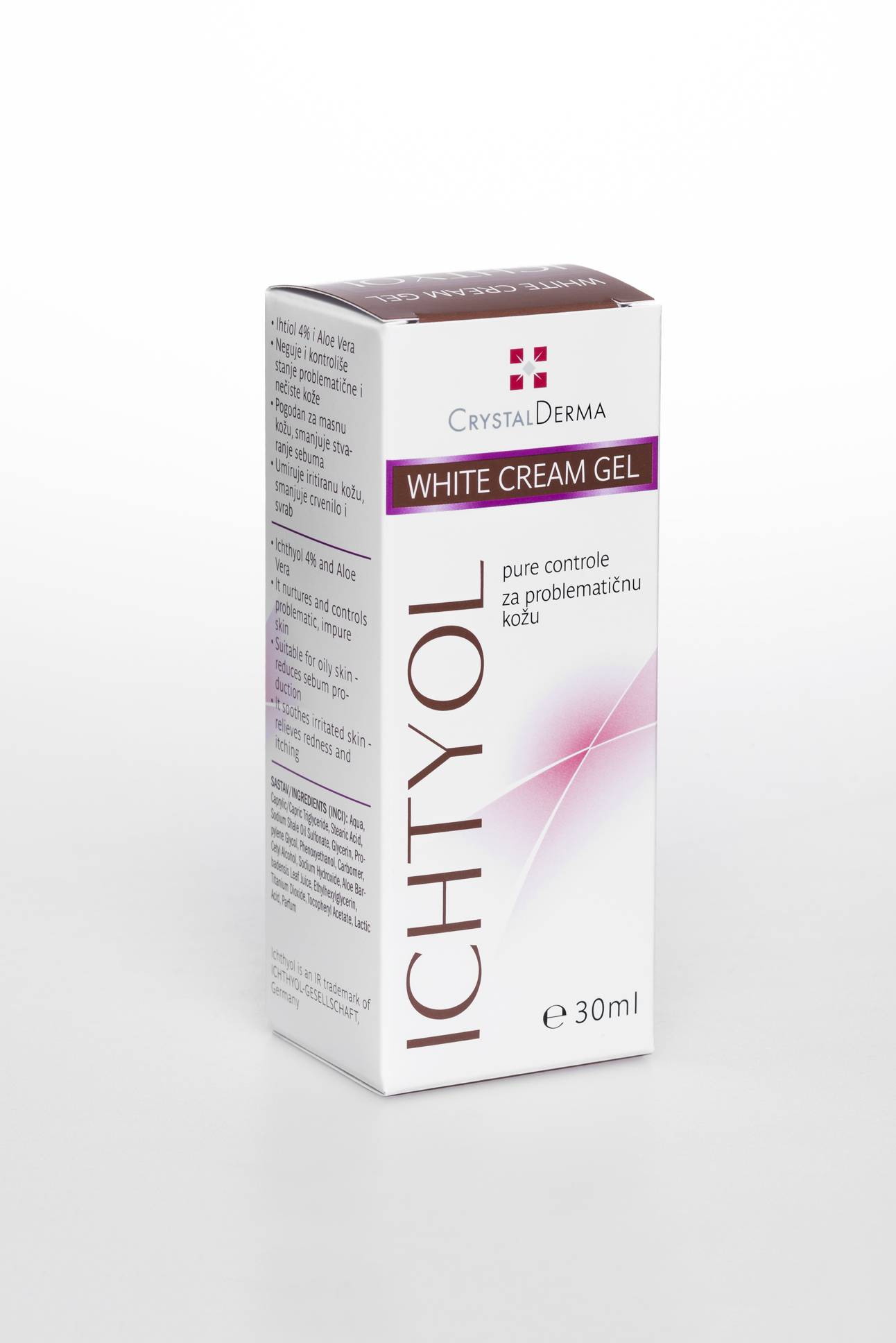 ICHTYOL WHITE CREAM GEL | Apotekaonline.rs