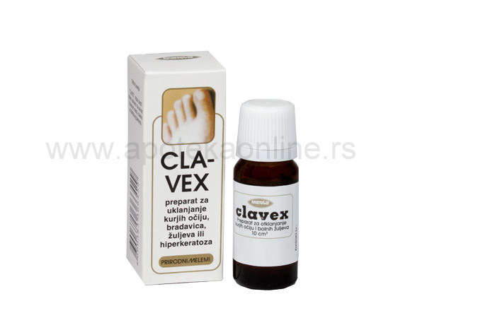 Clavex 10ml melen - Za otklanjanje bradavica i žuljeva | Apotekaonline.rs