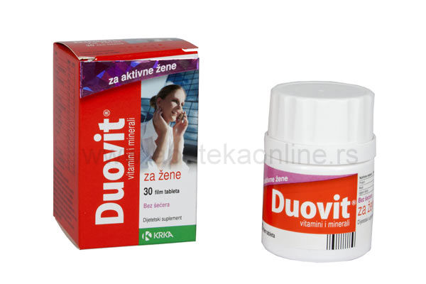 DUOVIT TABLETE ZA ŽENE | Apotekaonline.rs