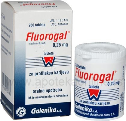 FLUOROGAL 0.25, 1mg TABLETE | Apotekaonline.rs